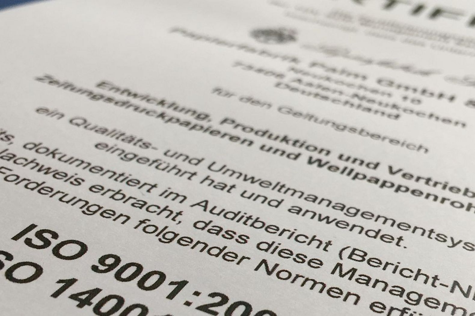 Zertifikate: Monowell